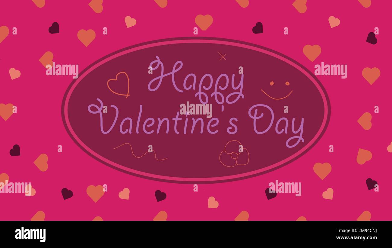 Vector banner design celebrating Valentine's day on the 14th of ...