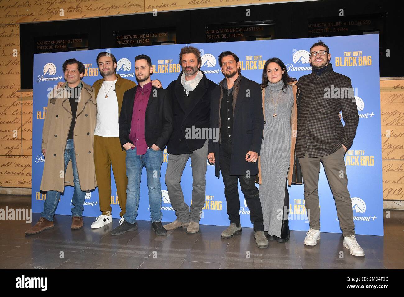 Rome, Italy. 16th Jan, 2023. Rome, Cinema The Space Moderno ...