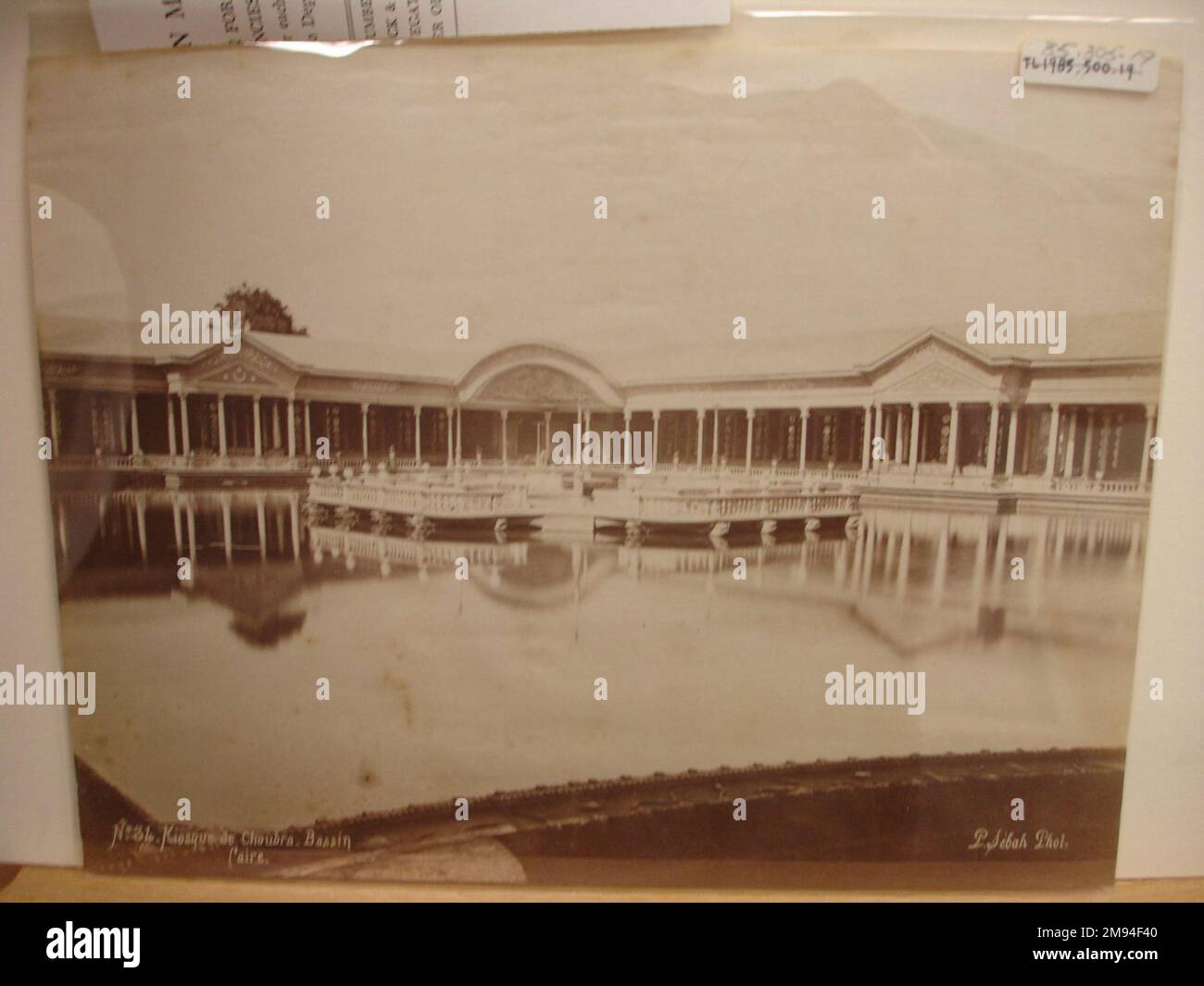 Kiosk of Choubra in Cairo Pascal Sébah (Turkish, 1823-1886). , late ...