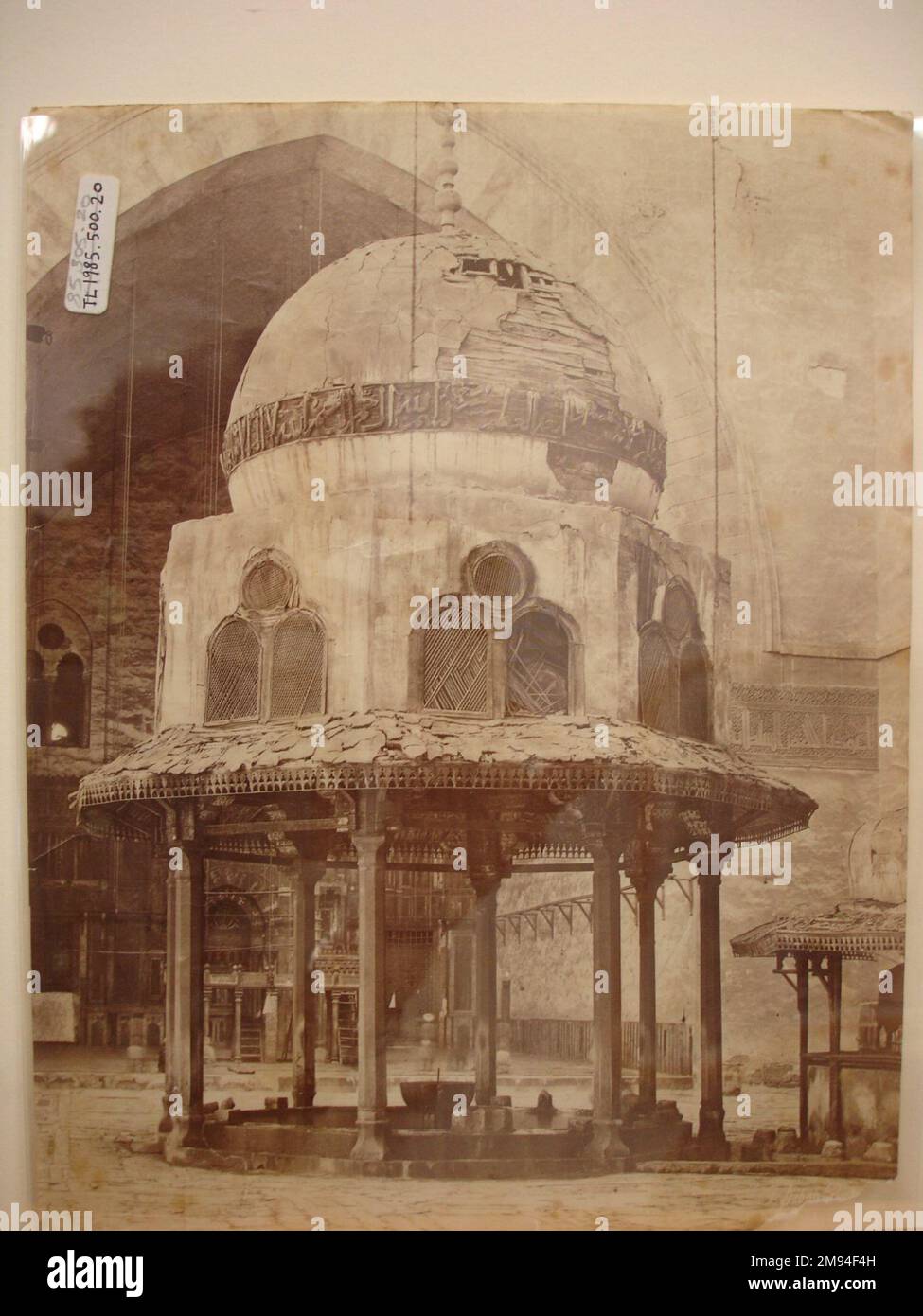 Mosque of Sultan Hassan Pascal Sébah (Turkish, 1823-1886). , late 19th ...