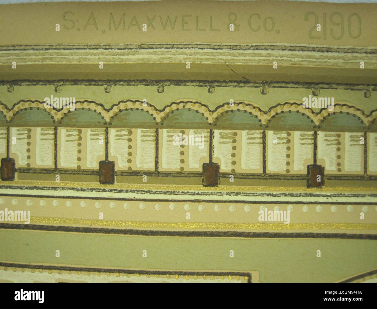 Wallpaper Frieze Paper Wallpaper Frieze Paper. Printed paper, Length ...