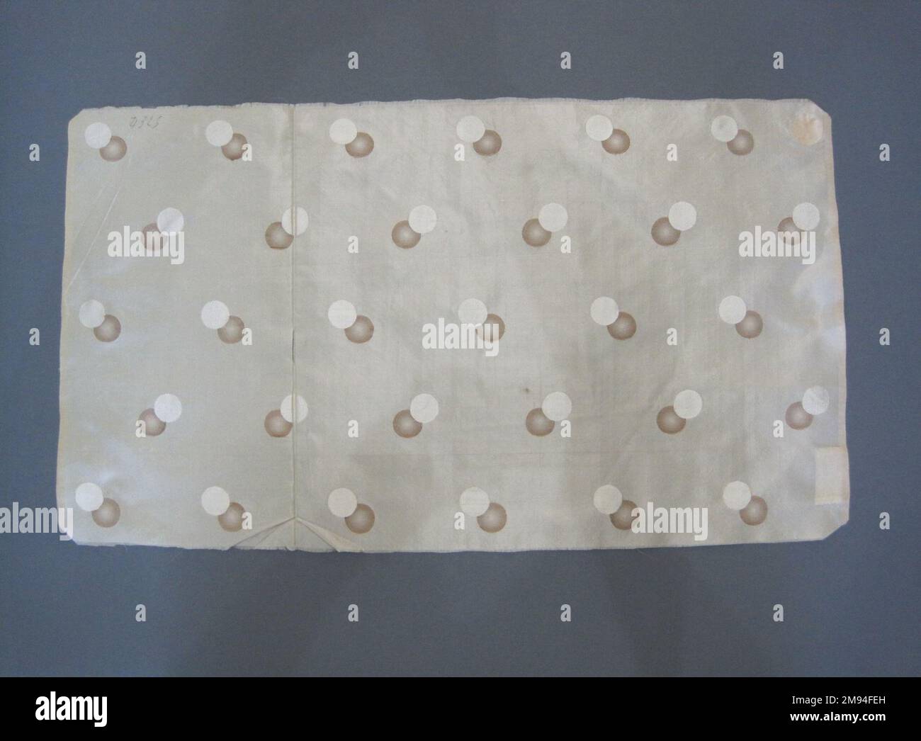 Textile Swatch Textile Swatch, 1950s to 1960s. Silk, 21 3/4 x 12 1/2 in ...