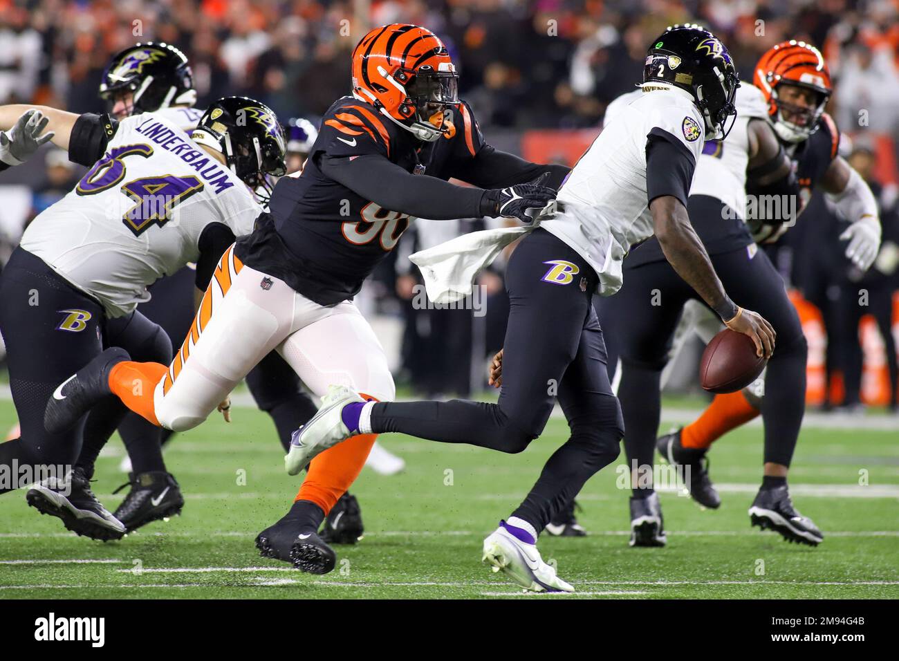 Cincinnati, Ohio, USA. 15th Jan, 2023. Cincinnati Bengals DE Cam Sample ...