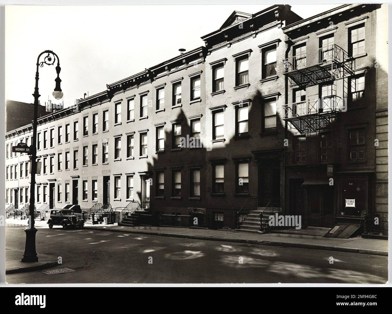 Oliver St. #13 1/2 to 29, Manhattan Berenice Abbott (American, 1898 ...
