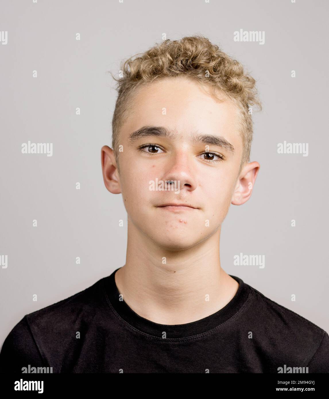 Slightly Impressed Facial Expression