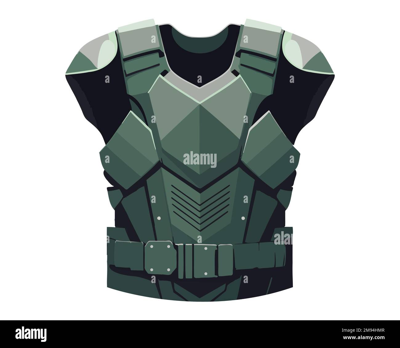 Futuristic Military Body Armor