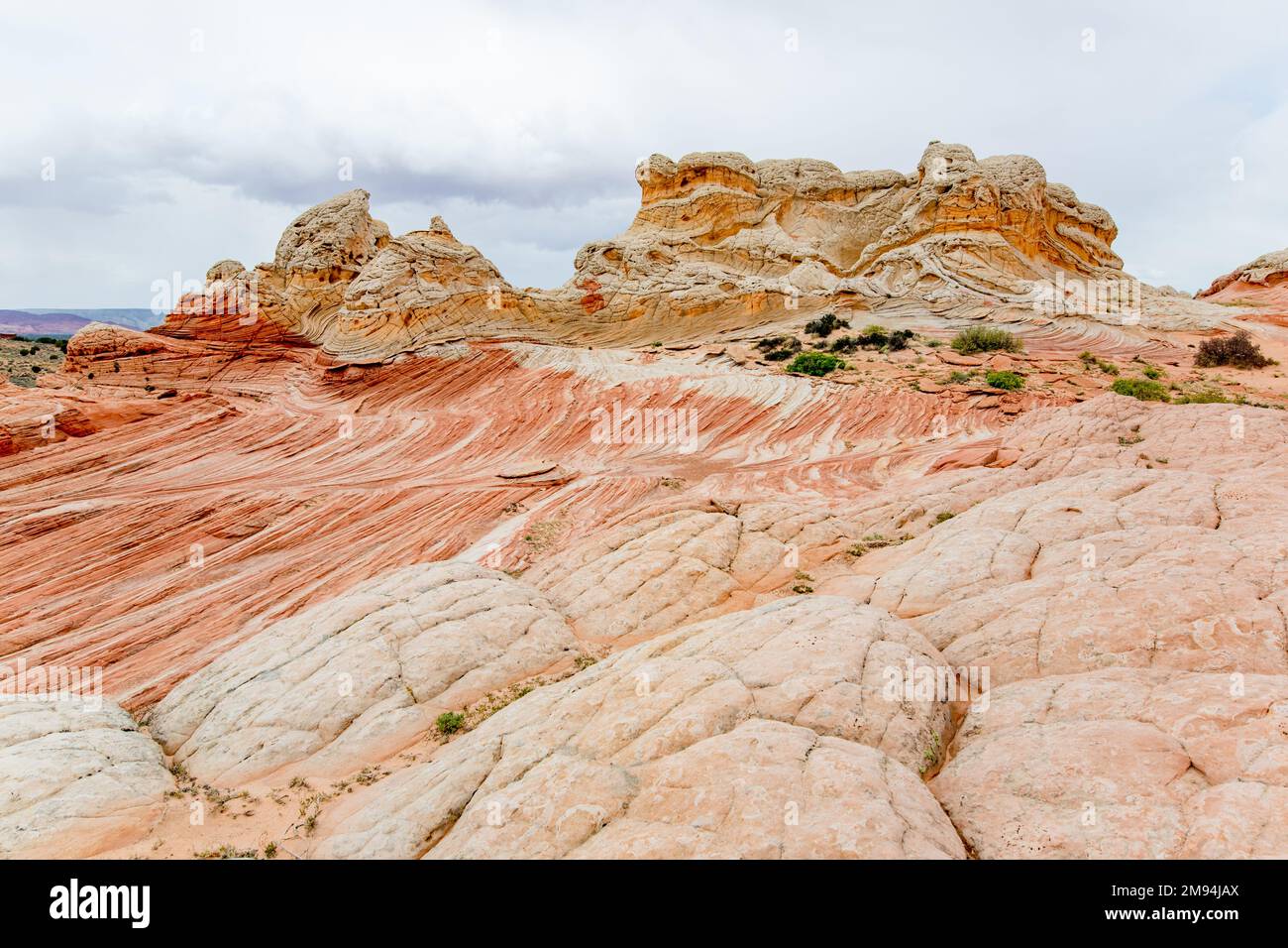 Mindblowing shapes and colors of moonlike sandstone formations in White ...
