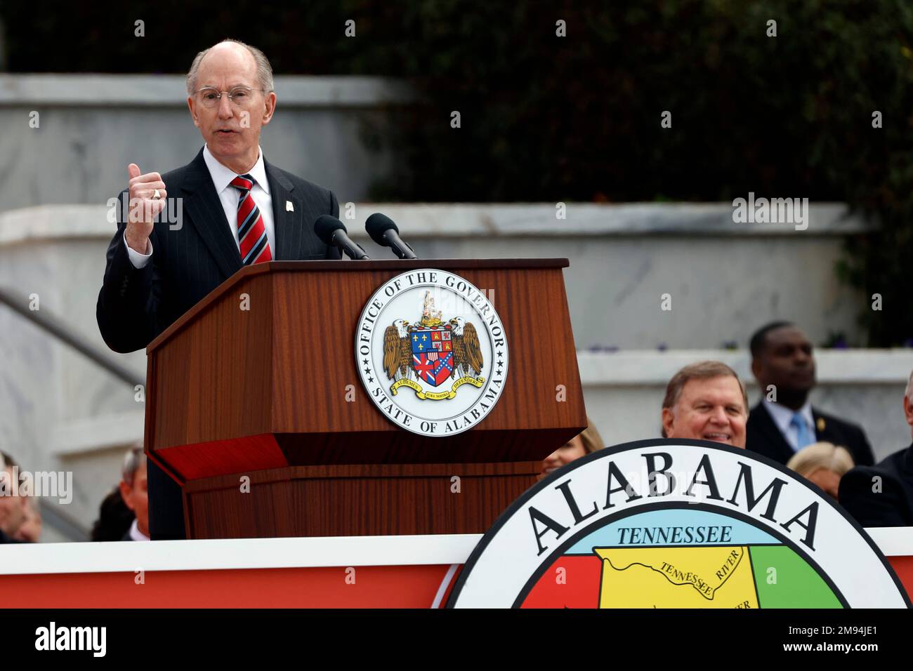 Alabama State Treasurer, Young Boozer speaks after being sworn in ...