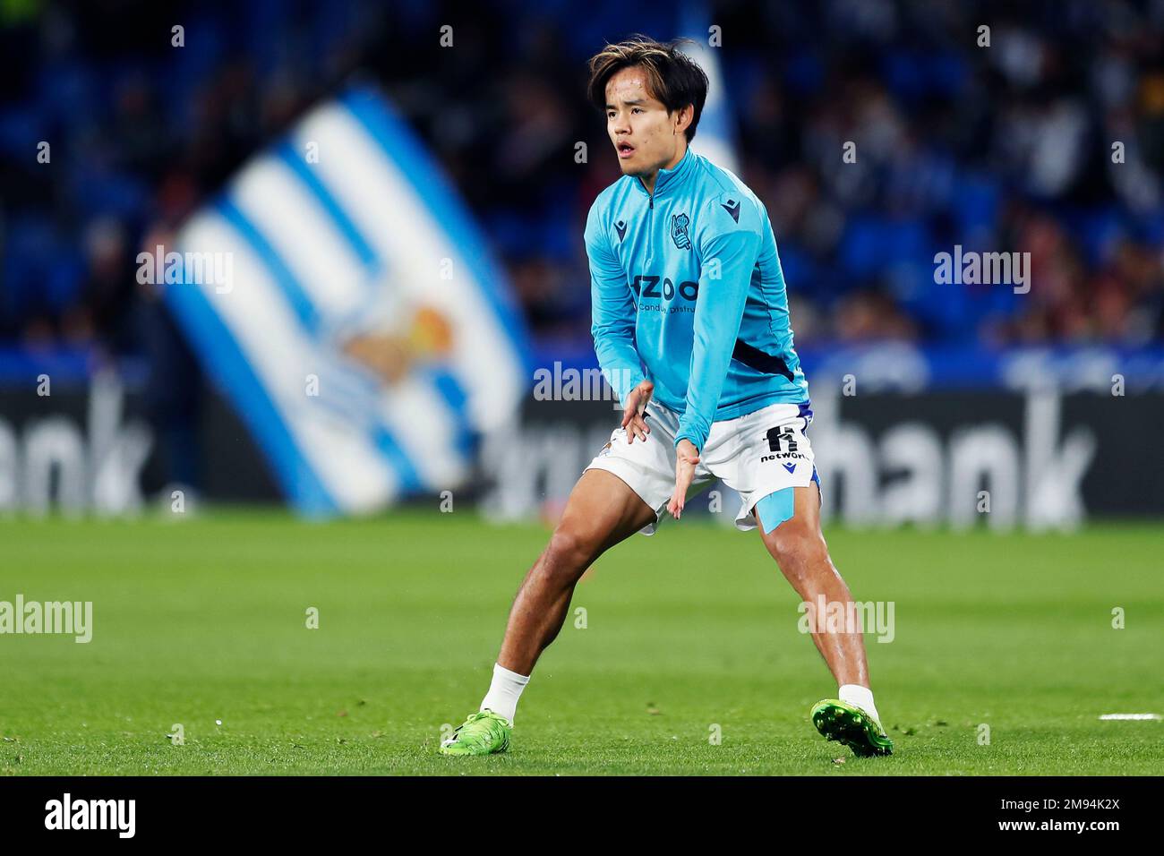 San Sebastian, Spain. Credit: D. 14th Jan, 2023. Takefusa Kubo ...