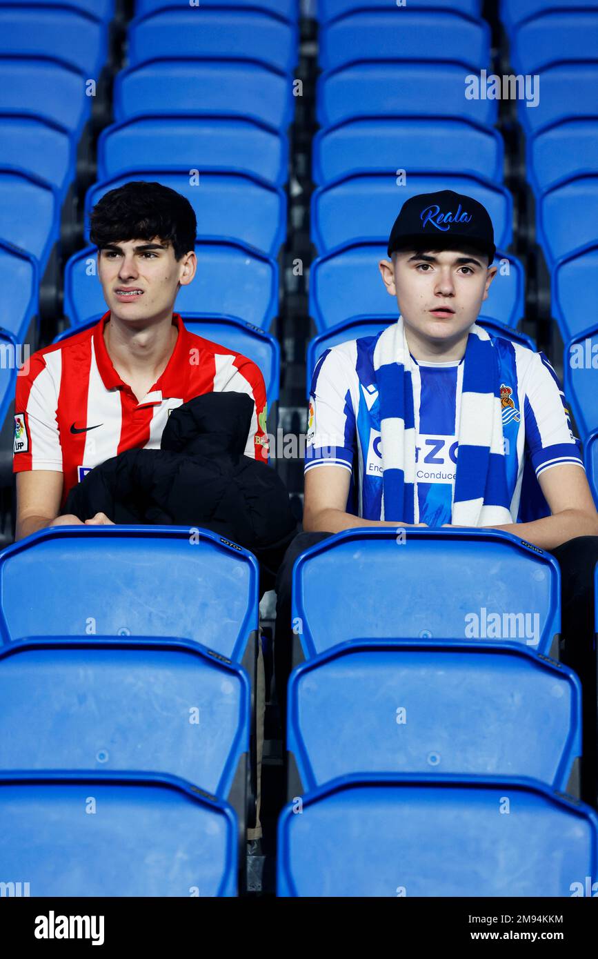 Real sociedad athletic fans hi-res stock photography and images - Alamy
