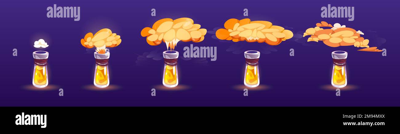 Chemical Explosion In Test Tube