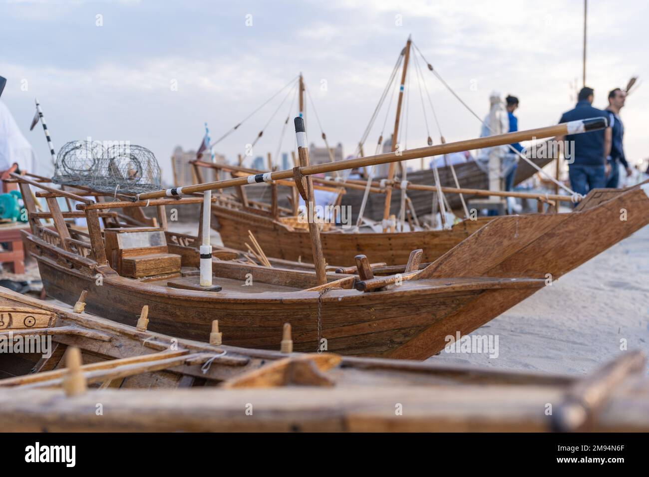 Katara 12th Traditional Dhow Festival, Doha, Qatar Stock Photo - Alamy