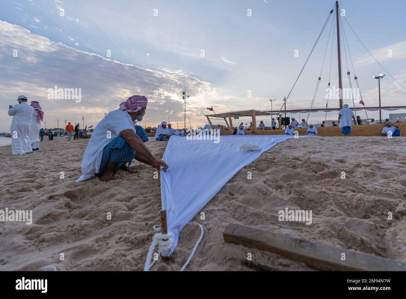 Doha festival hi-res stock photography and images - Alamy