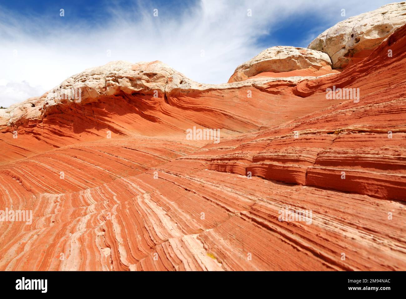 Mindblowing shapes and colors of moonlike sandstone formations in White ...
