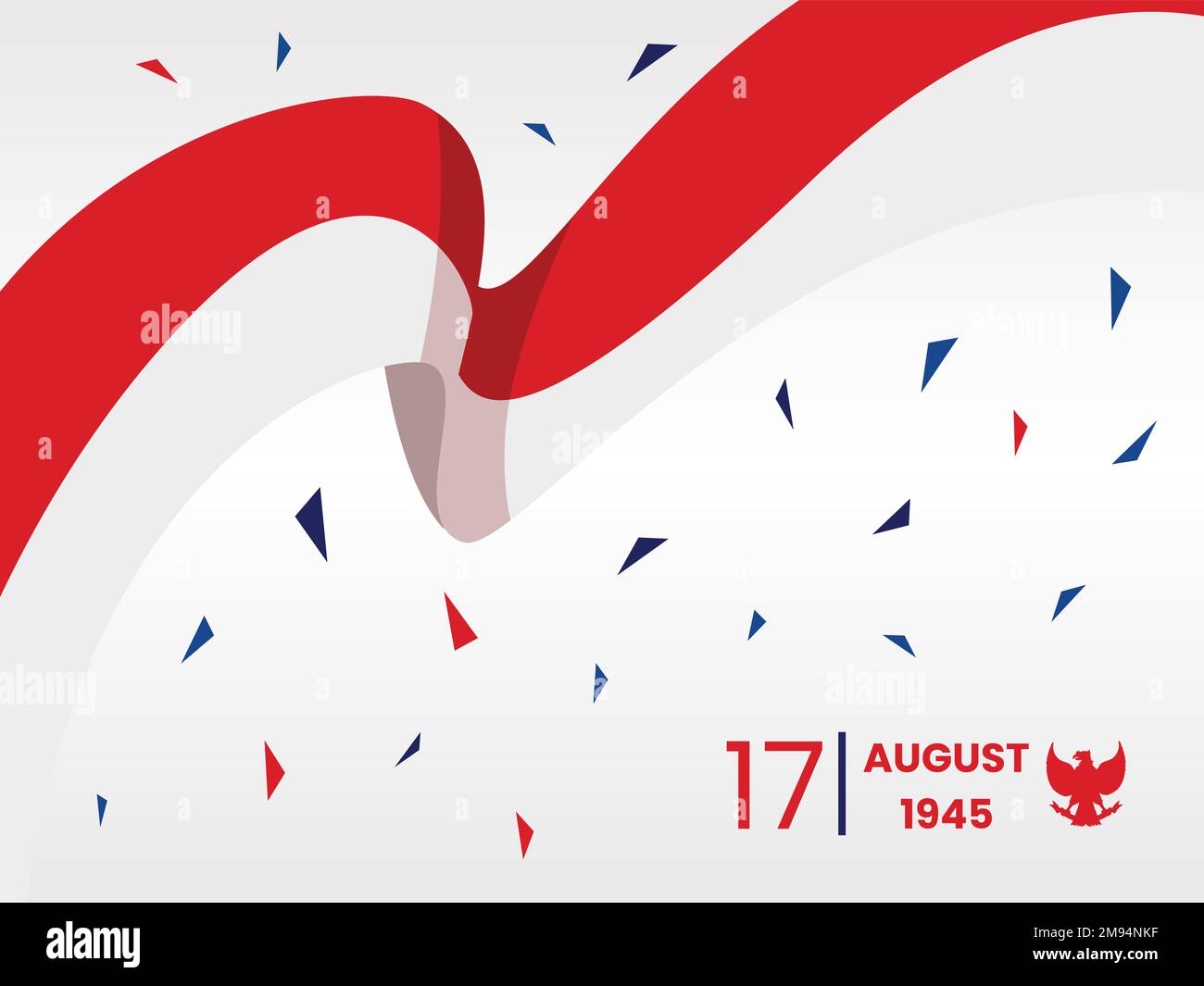 Illustration of Indonesia Independence Day Poster Background ...