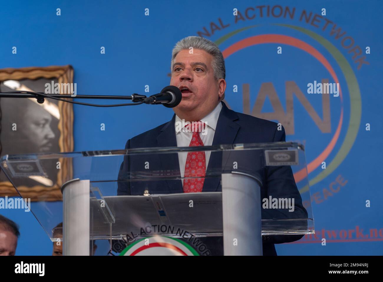 NEW YORK, NY - JANUARY 16: Brooklyn District Attorney Eric Gonzalez ...
