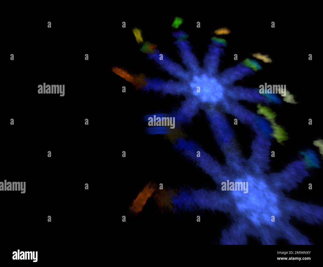 Imaginatory lush fractal texture image abstract background Stock Photo ...