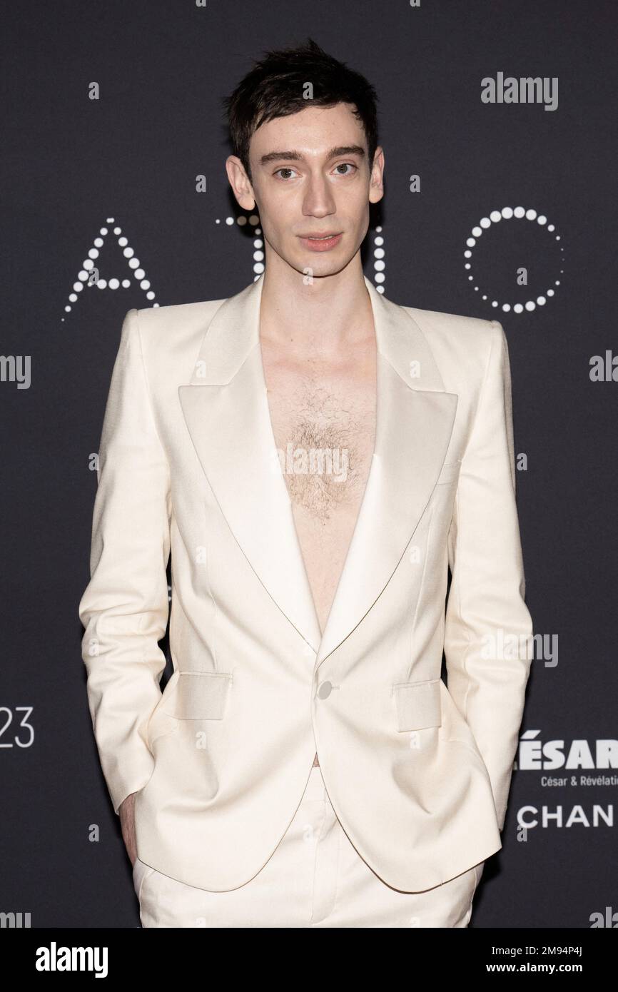 Theodore Pellerin attends the Cesar - Revelations 2023 at the Trianon ...