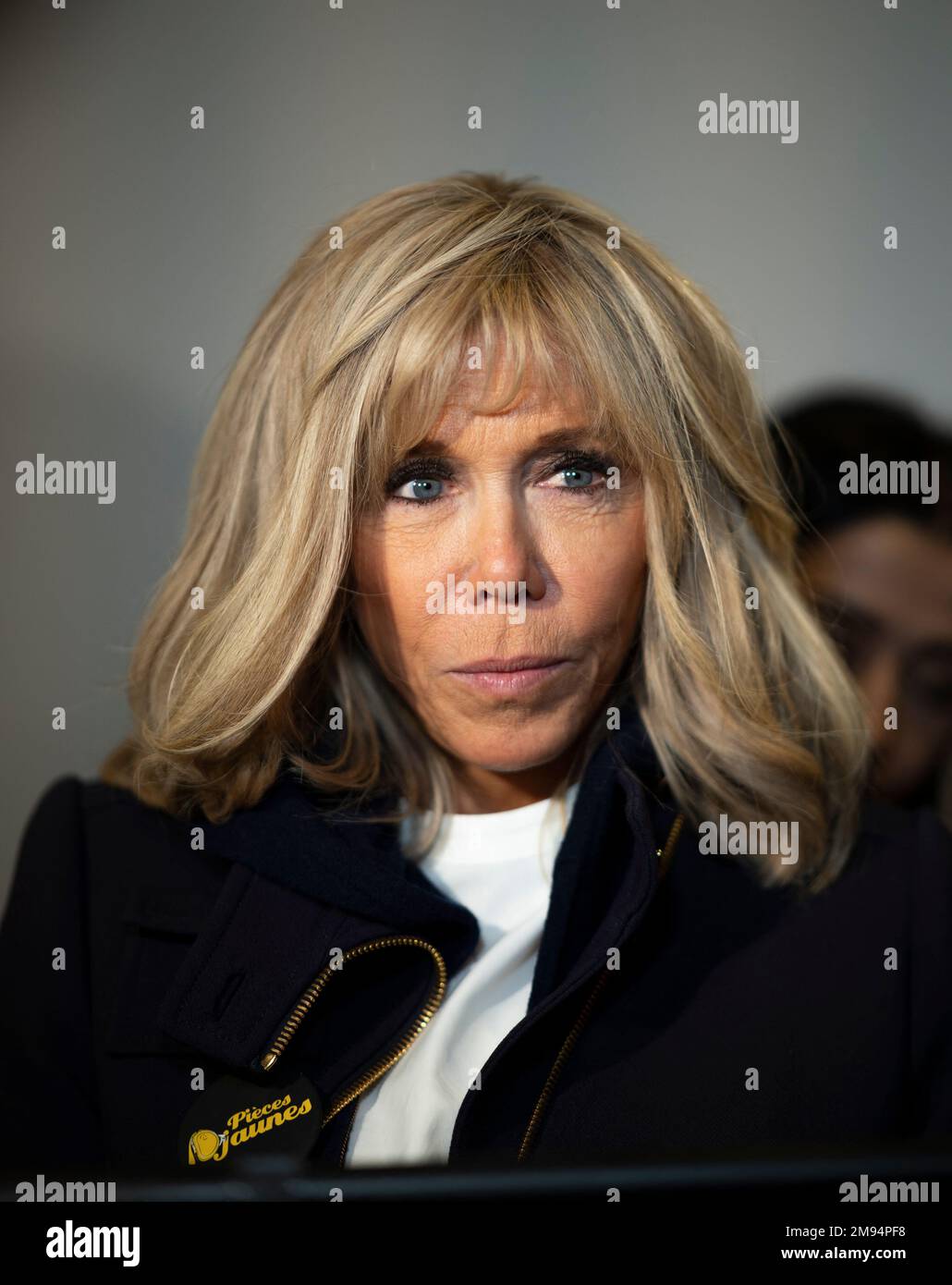 French President’s wife Brigitte Macron visits the teenager’s house as ...