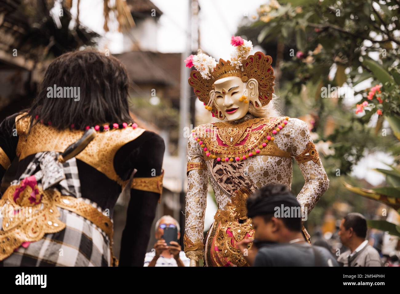 Traditional celebration ritual in Bali, Indonesia. Traditional Balinese ...