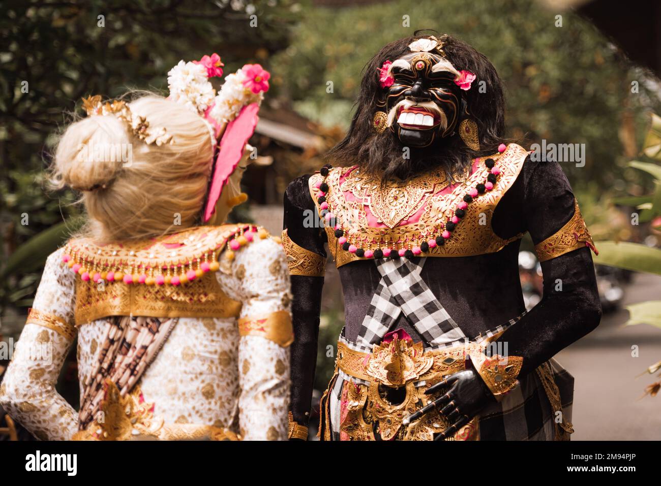 Traditional celebration ritual in Bali, Indonesia. Traditional Balinese ...