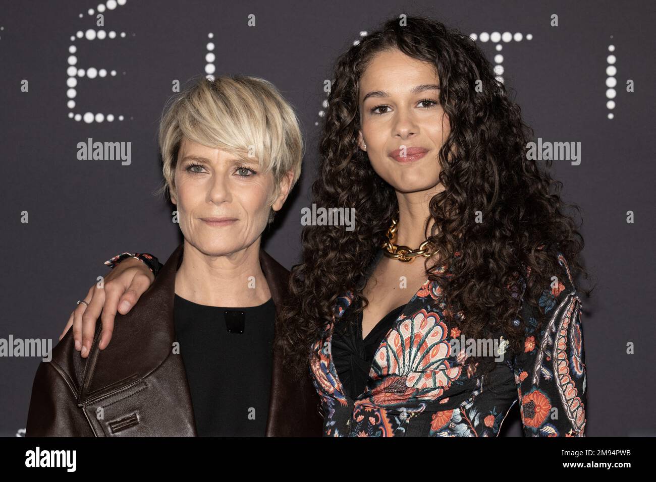 Julie Ledru and Marina Fois attend the Cesar - Revelations 2023 at the ...