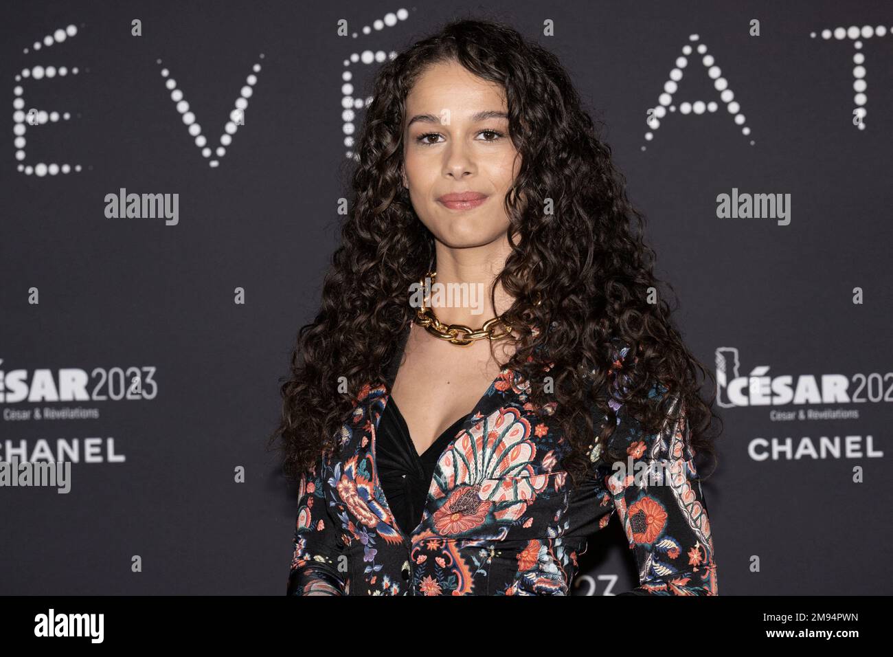 Julie Ledru attends the Cesar - Revelations 2023 at the Trianon, on ...