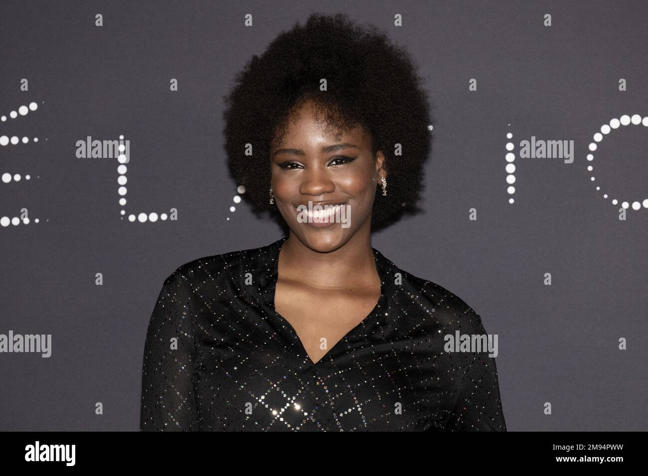 Joely Mbundu attends the Cesar - Revelations 2023 at the Trianon, on ...