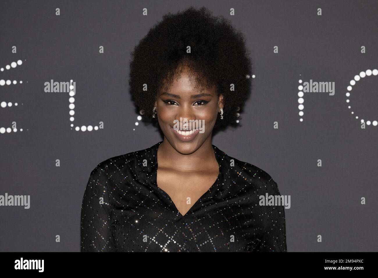 Joely Mbundu attends the Cesar - Revelations 2023 at the Trianon, on ...