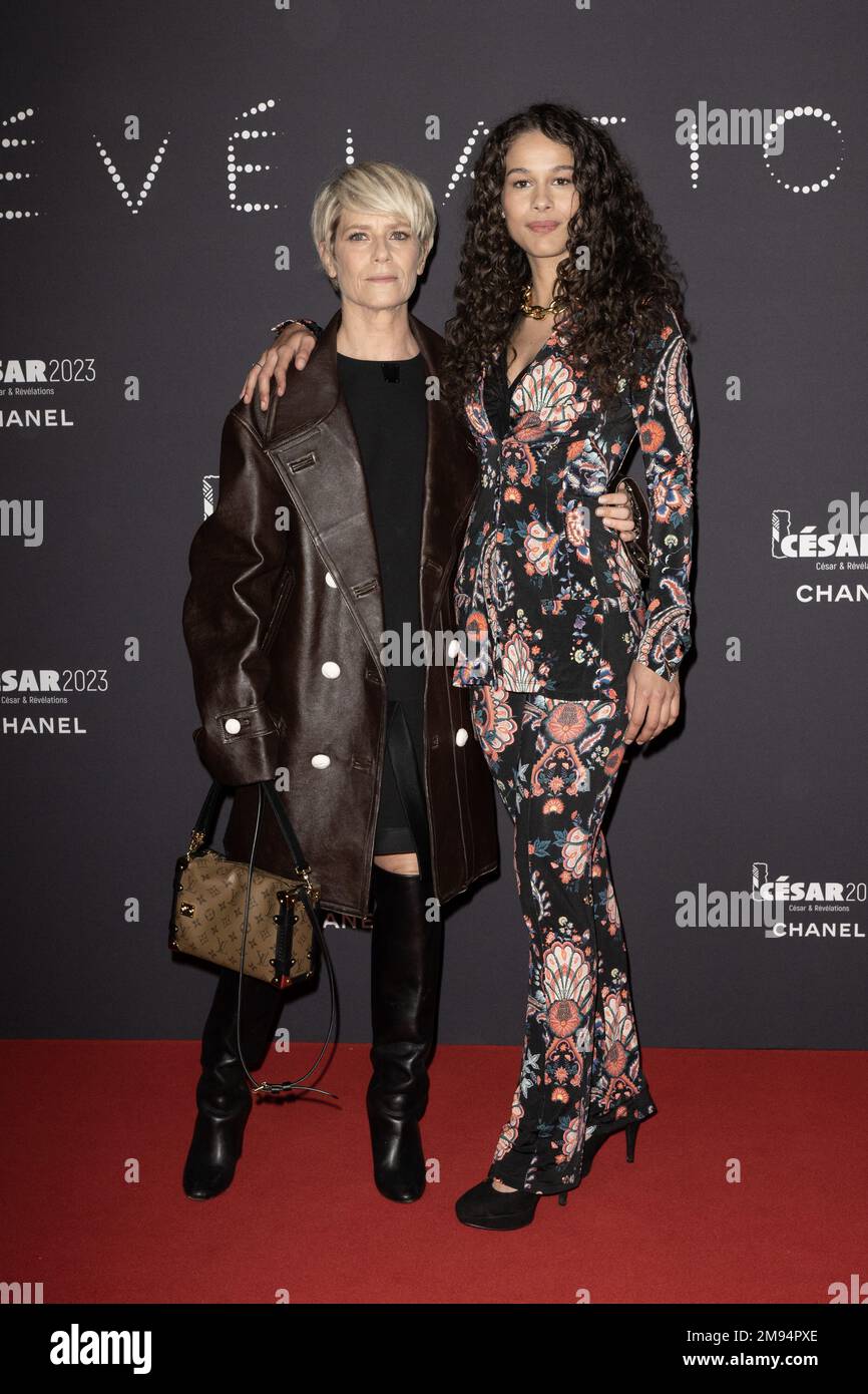 Julie Ledru and Marina Fois attend the Cesar - Revelations 2023 at the ...