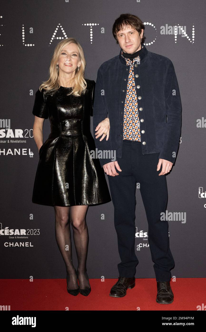 Lea Drucker and Bastien Bouillon attend the Cesar - Revelations 2023 at ...