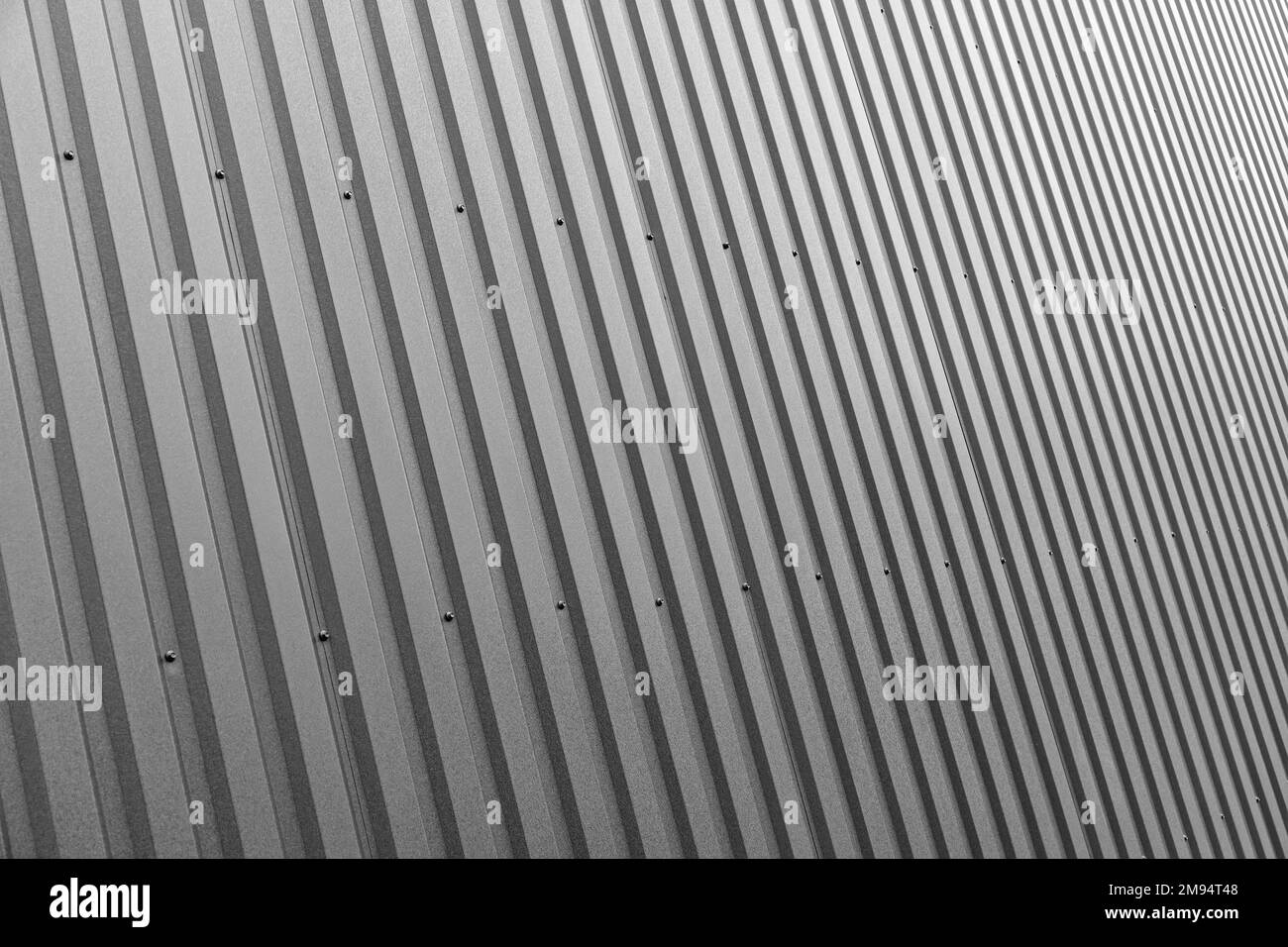 gray corrugated metal sheet surface. industrial background Stock Photo ...
