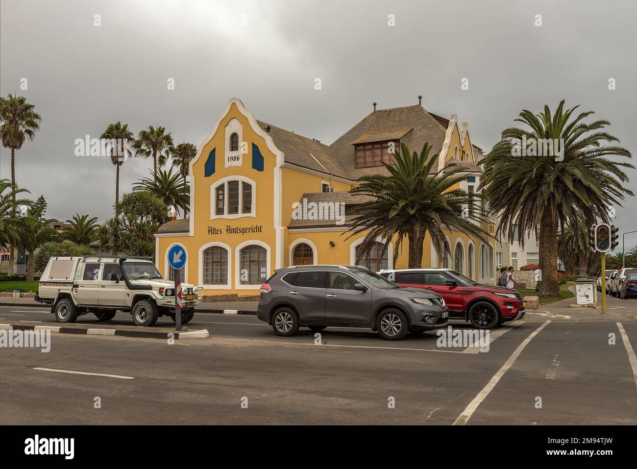 Old historic house in Swakopmund, Namibia Stock Photo - Alamy