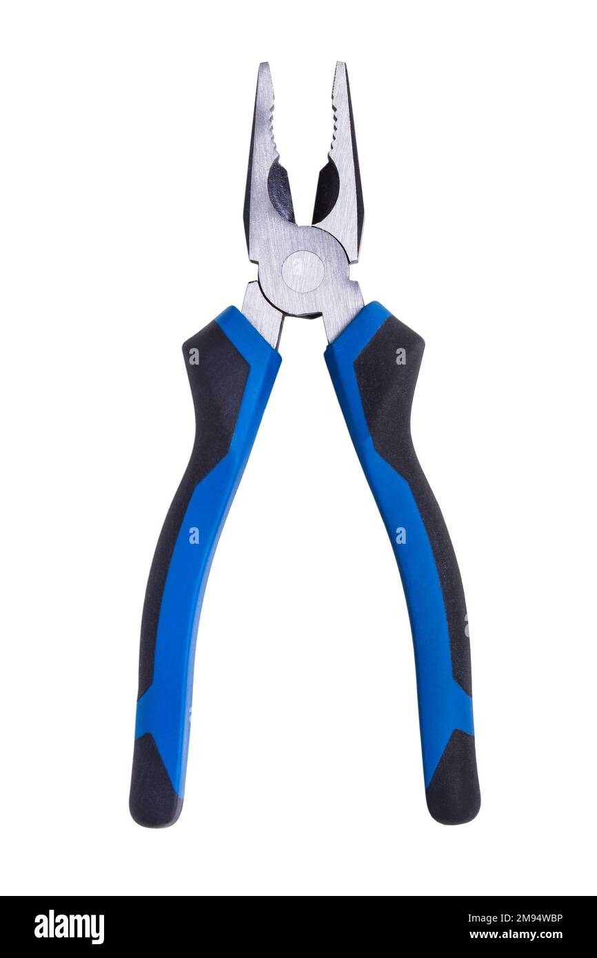 Hand tool. Pliers with isolated handles isolated on white background ...