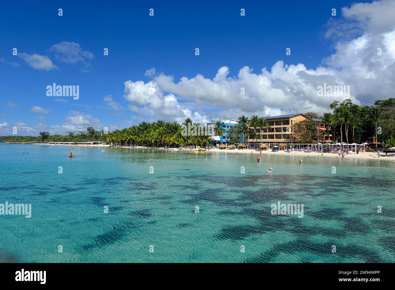Playa Boca Chica, Palm Beach, Boca Chica, Dominican Republic, Caribbean ...