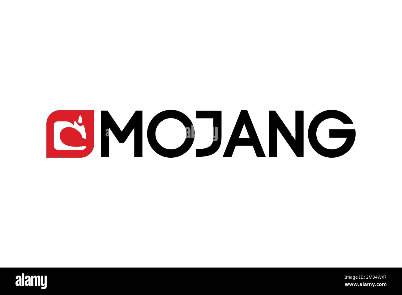 Mojang, Logo, White background Stock Photo - Alamy