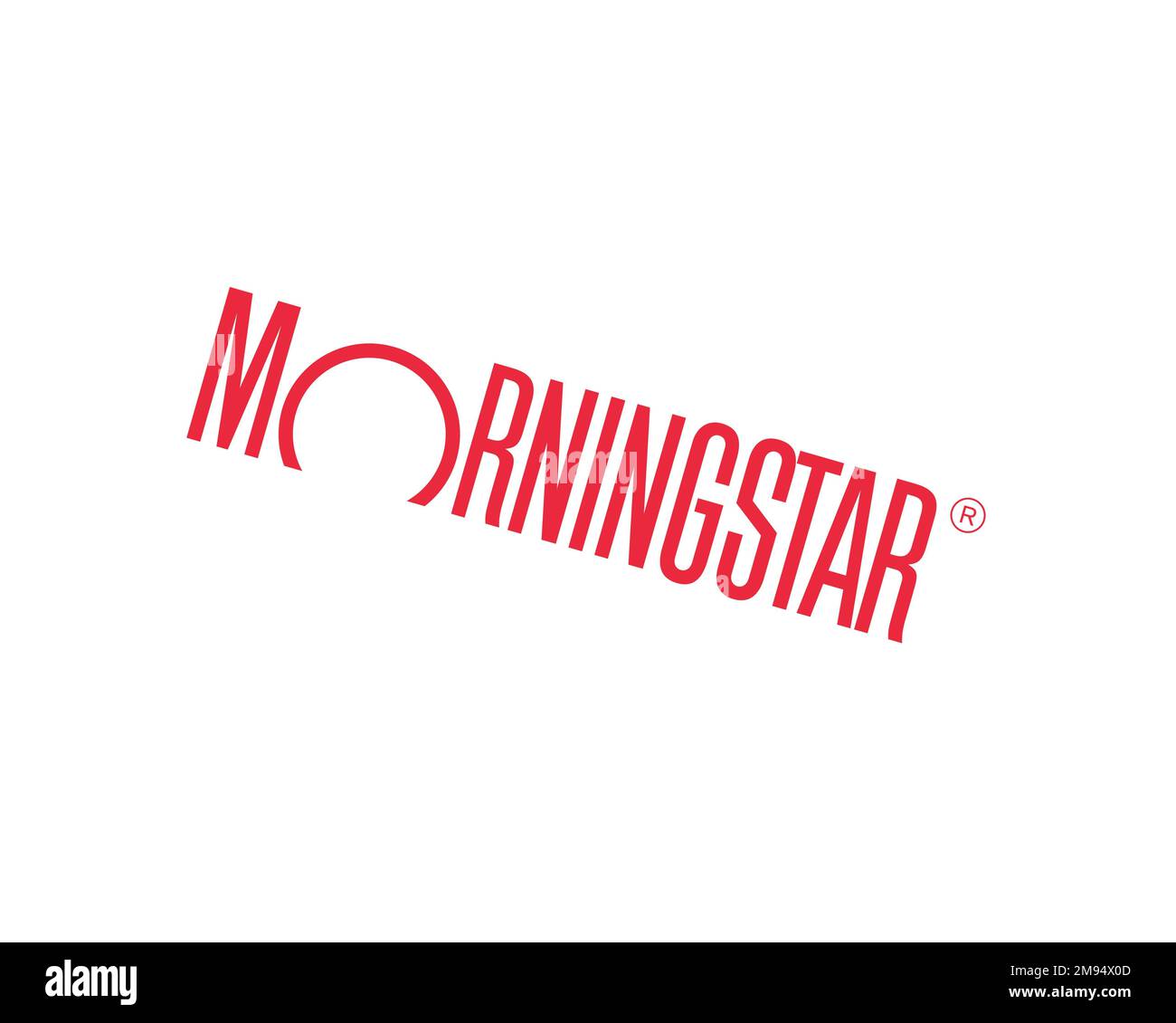 Morningstar Inc. rotated logo, white background B Stock Photo - Alamy