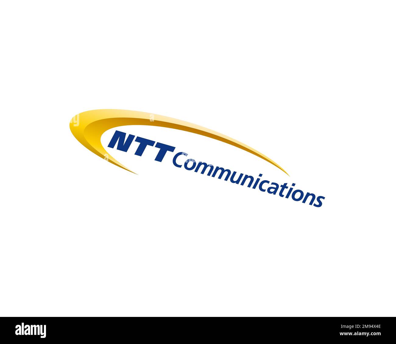 NTT Communications, rotated logo, white background B Stock Photo - Alamy