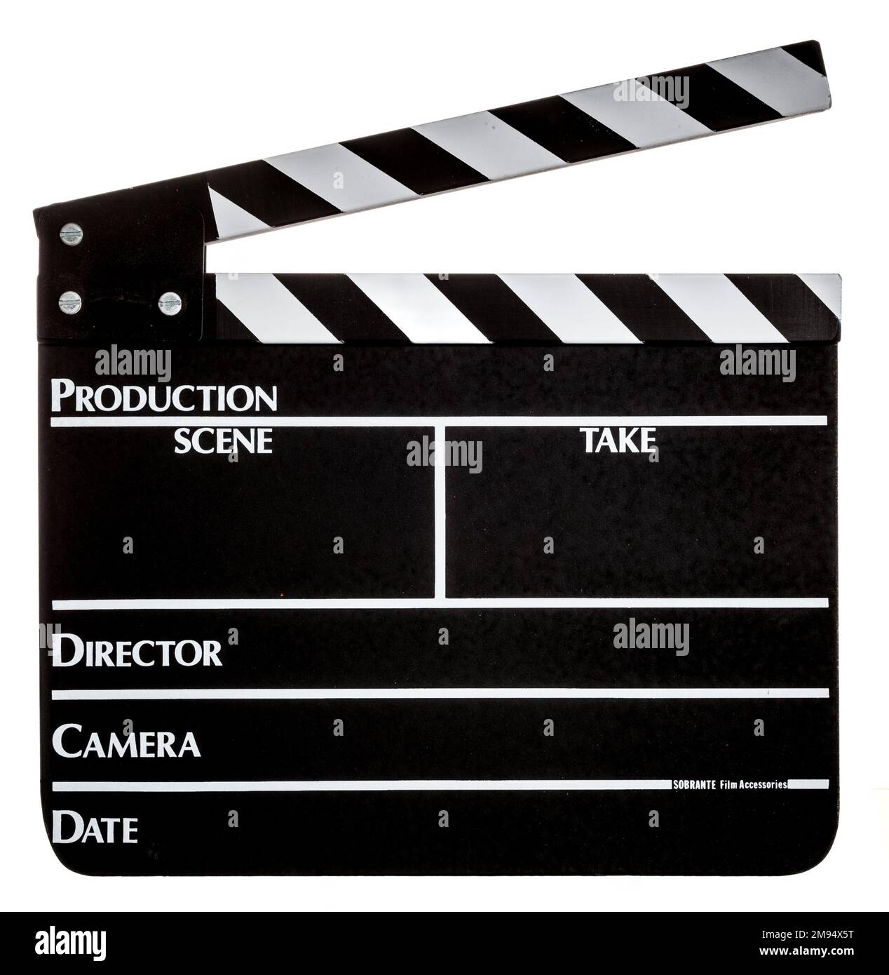 Clapper board film production Cut Out Stock Images & Pictures - Alamy