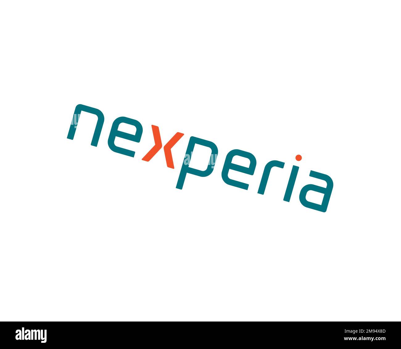 Nexperia, rotated logo, white background B Stock Photo - Alamy