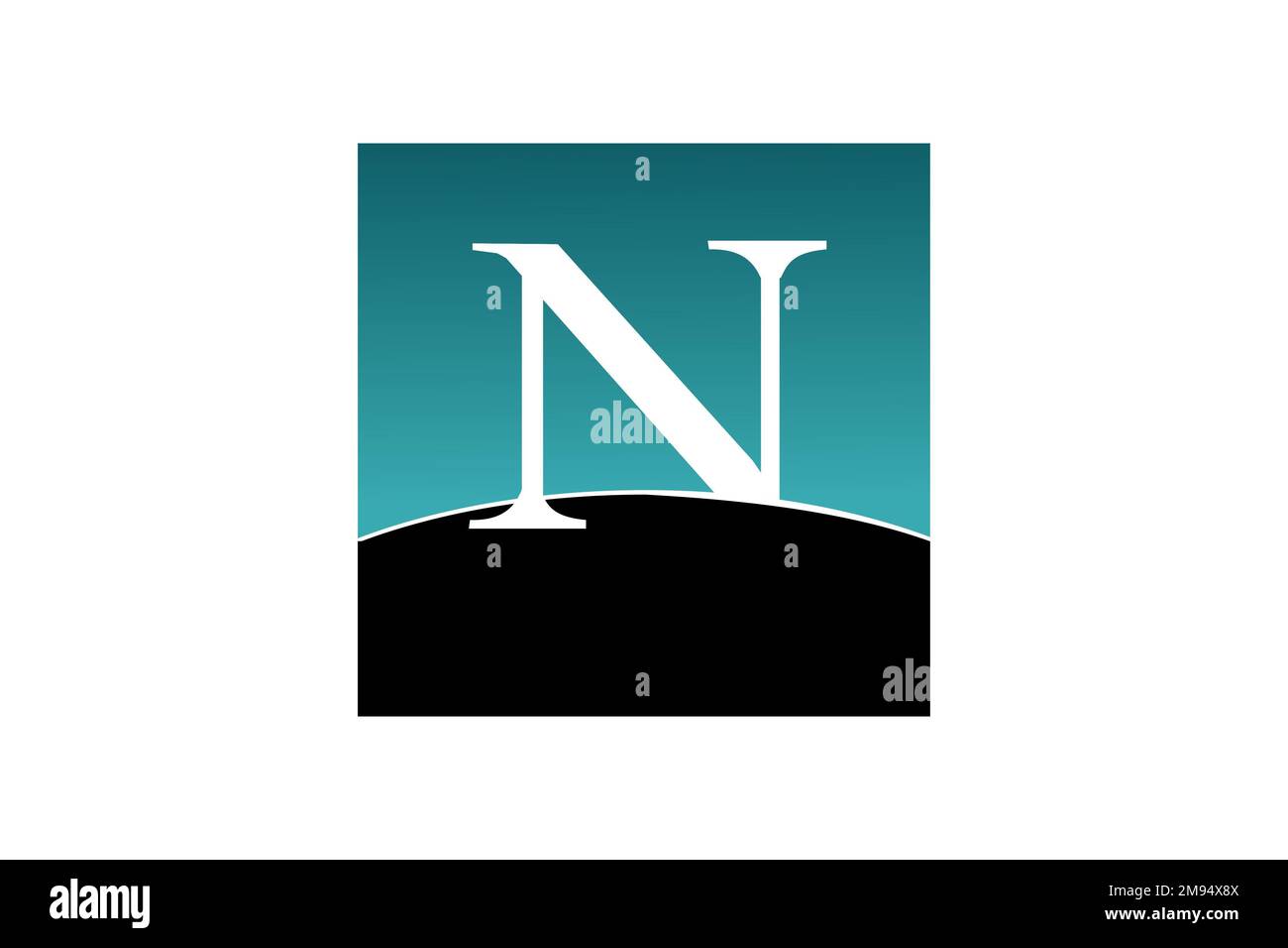 Netscape Navigator, Logo, White background Stock Photo - Alamy