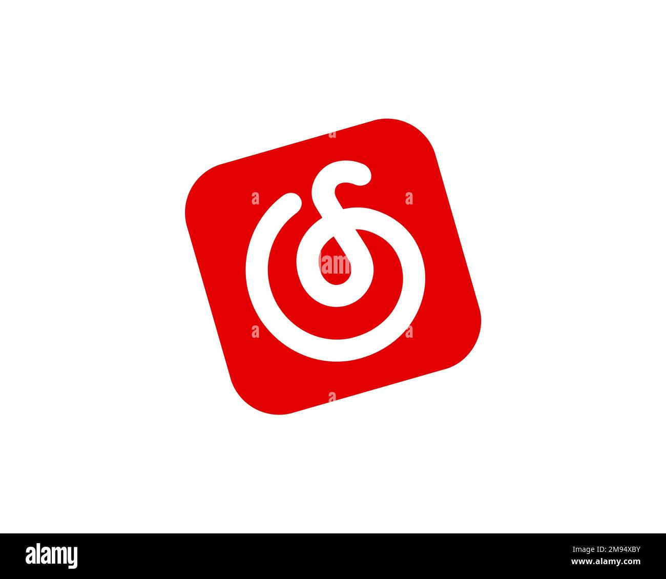 NetEase Music, rotated logo, white background Stock Photo - Alamy