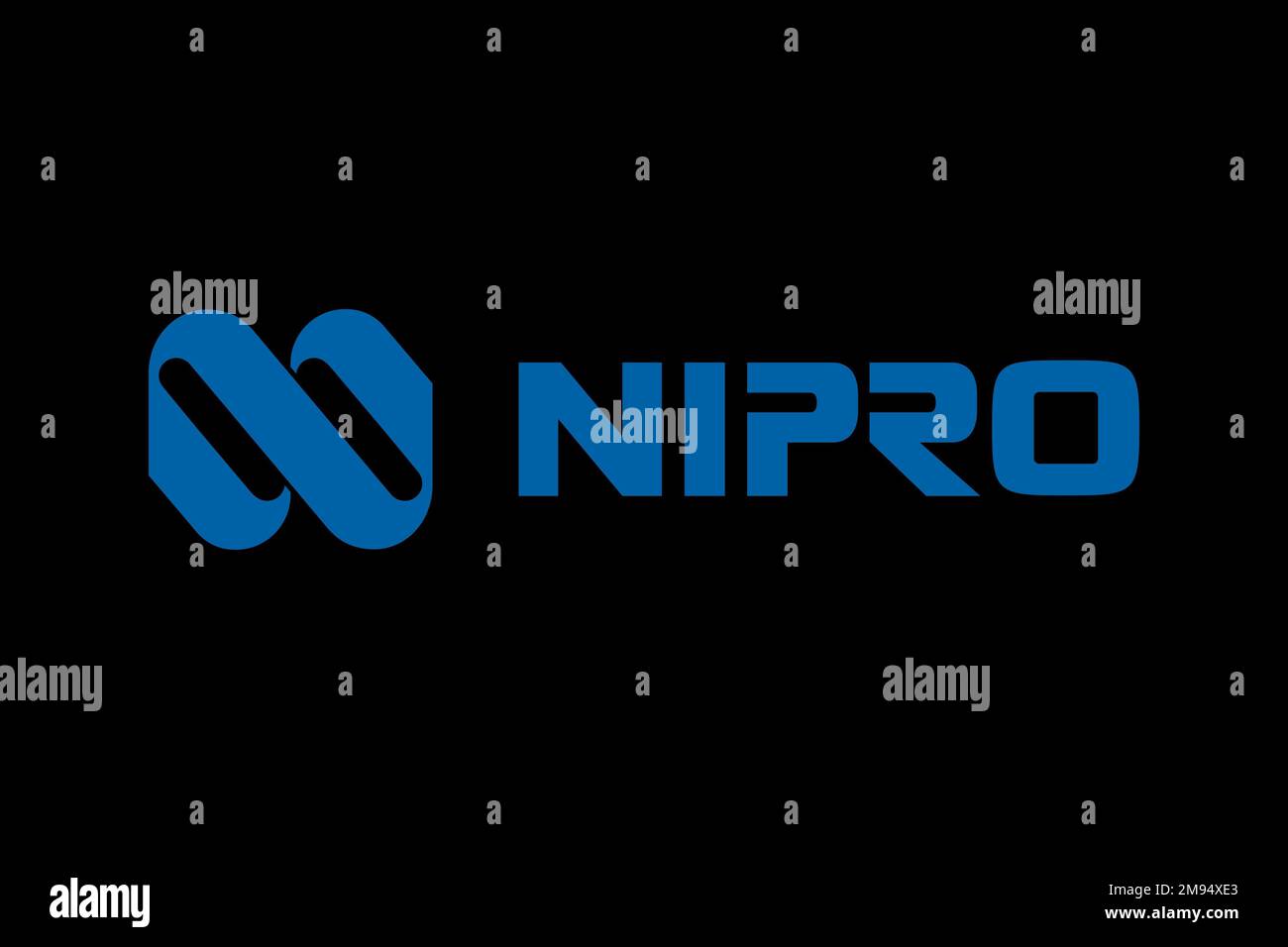 Nipro, Logo, Black background Stock Photo - Alamy