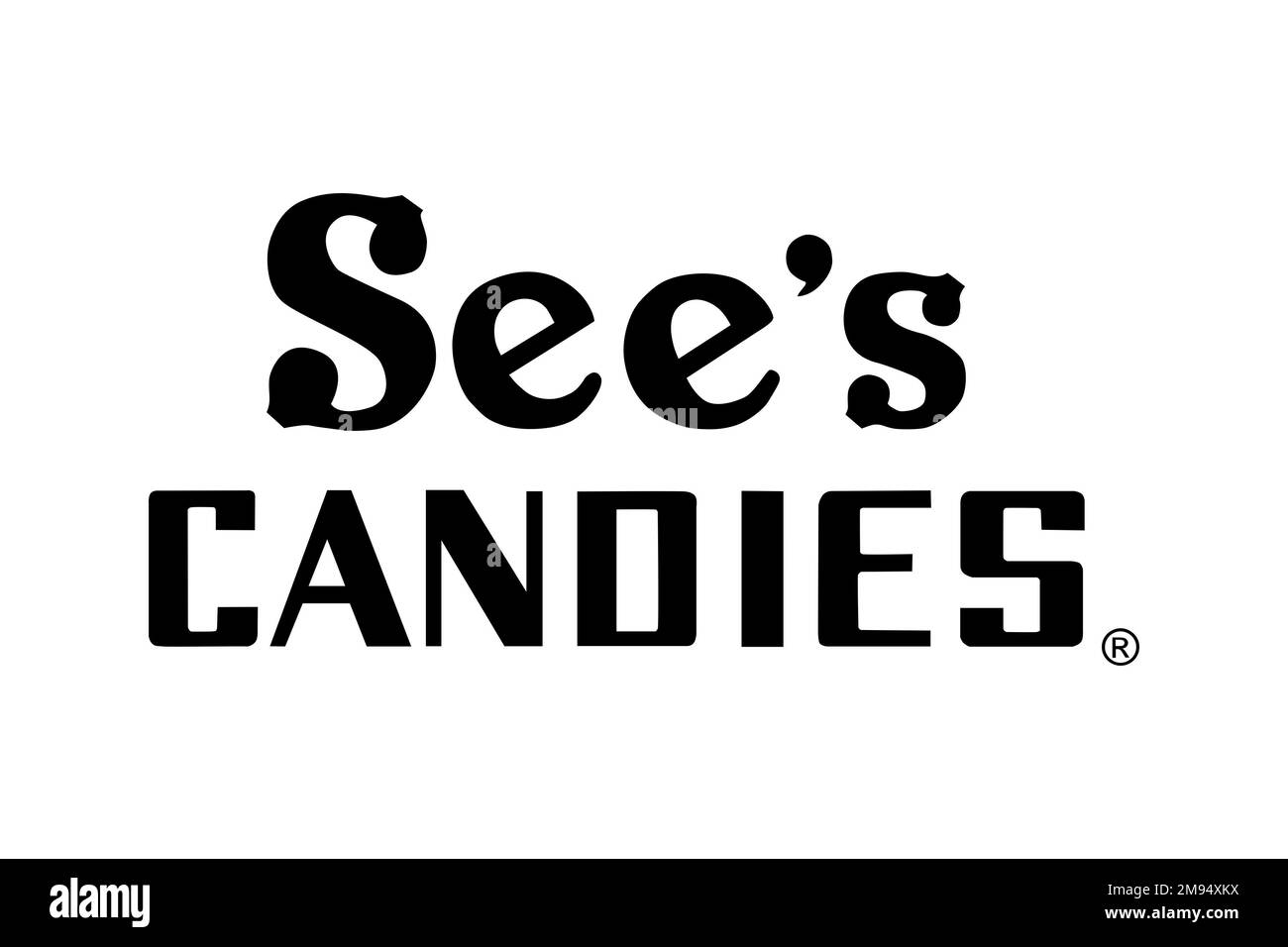 See's Candies, Logo, White Background Stock Photo - Alamy