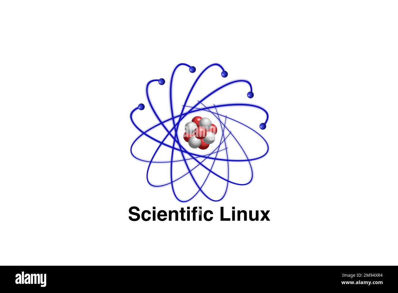 Scientific Linux, Logo, White background Stock Photo - Alamy