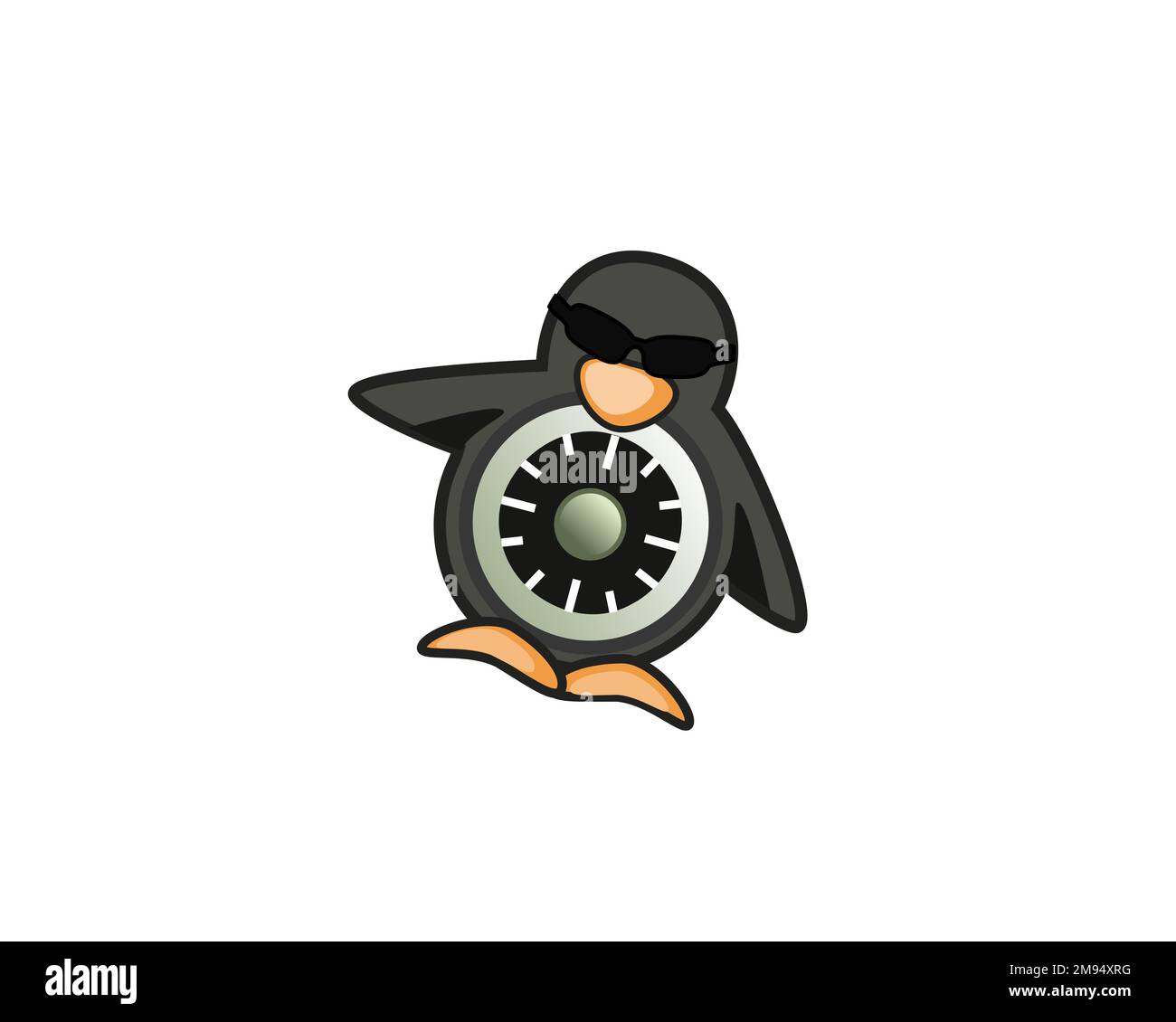 Linux logo Cut Out Stock Images & Pictures - Alamy