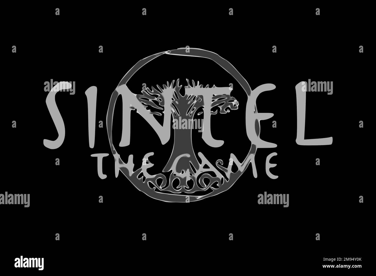 Game logo Black and White Stock Photos & Images - Alamy