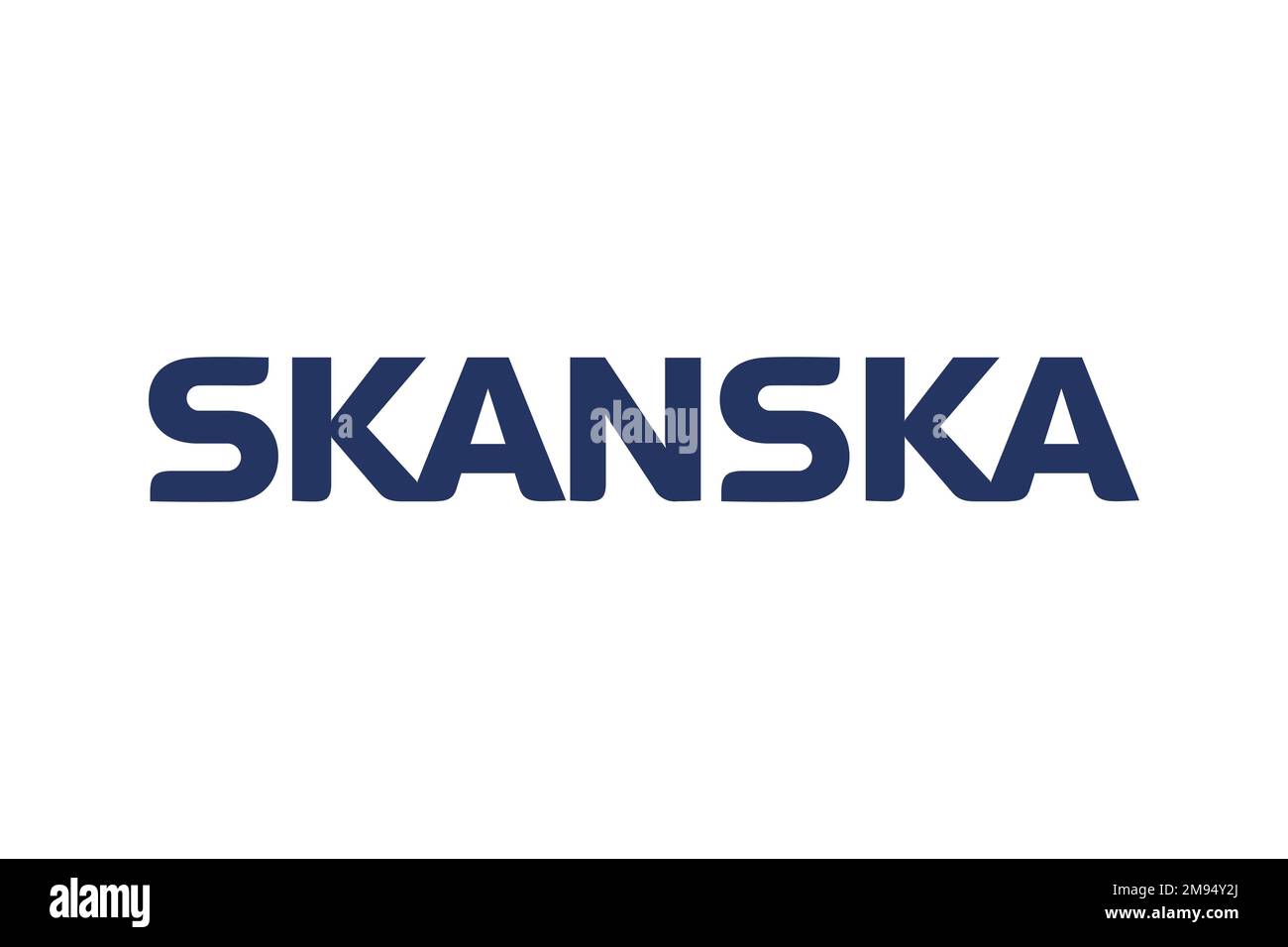 Skanska, Logo, White background Stock Photo - Alamy
