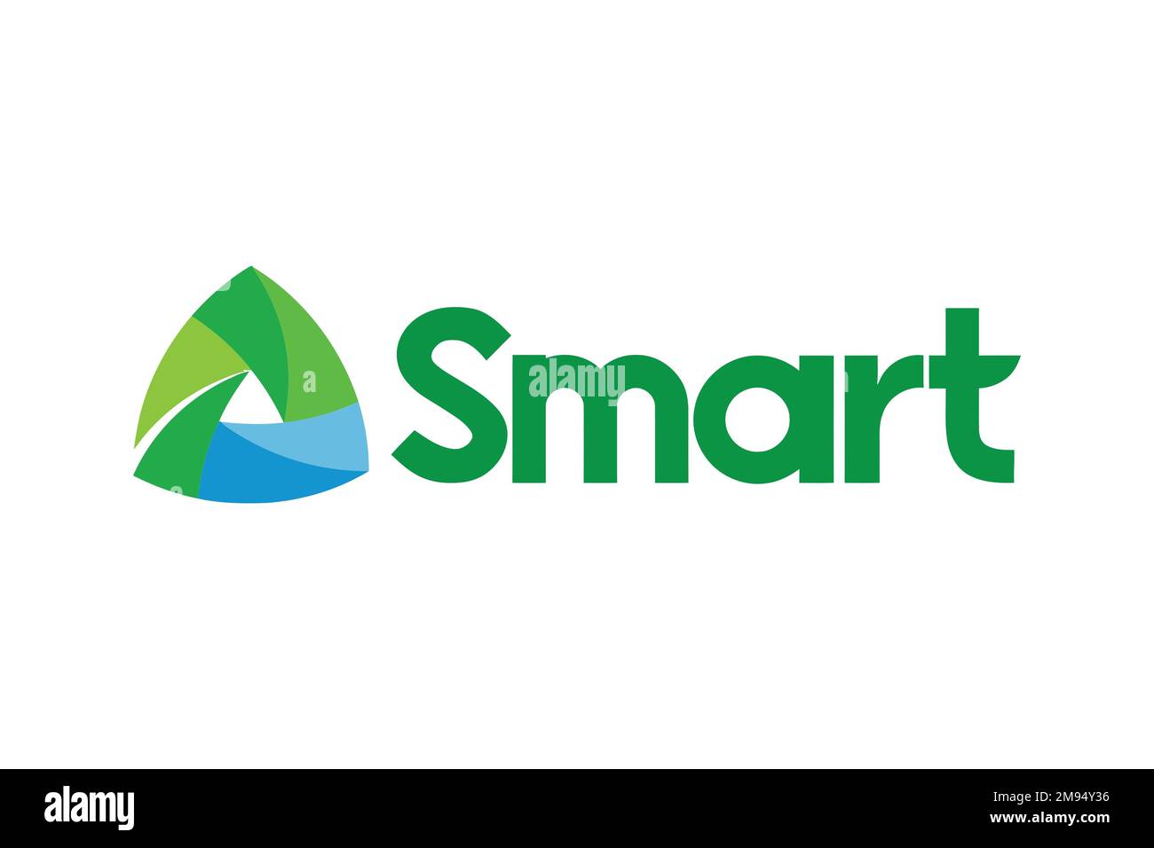 Smart Communications, Logo, White background Stock Photo - Alamy