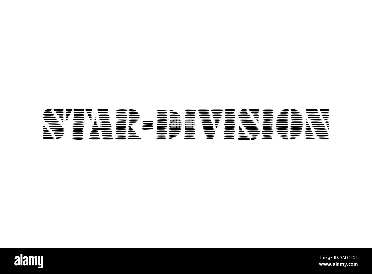 Division logo hi-res stock photography and images - Alamy